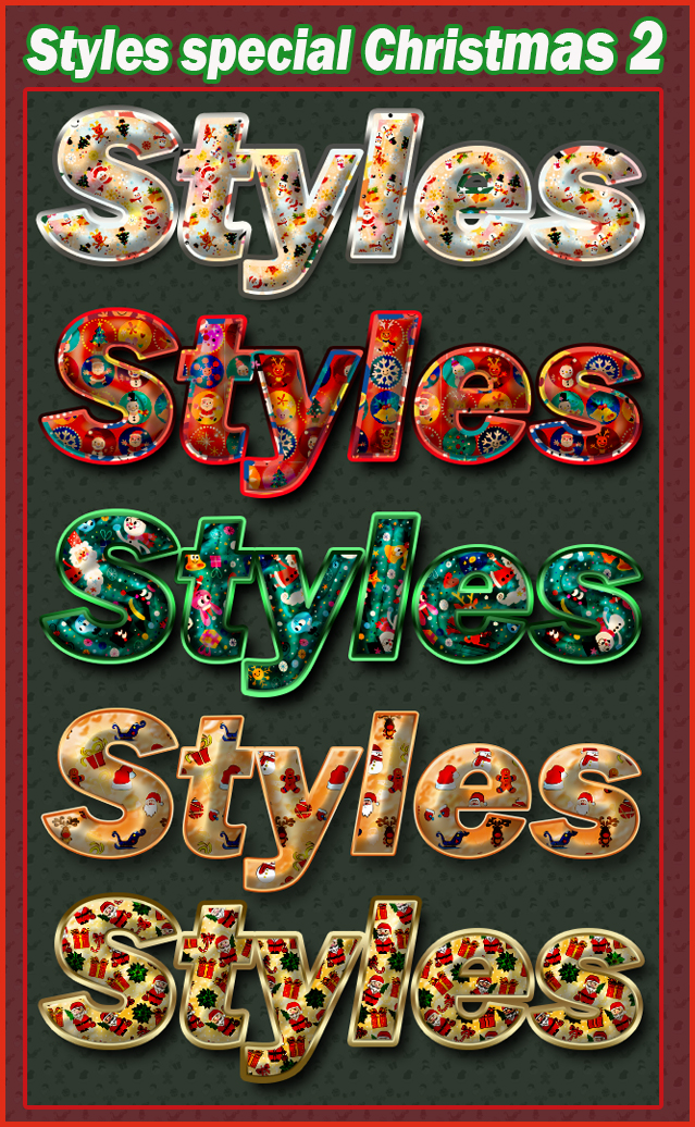 Styles special Christmas 2 by Laurent-Dubus on DeviantArt