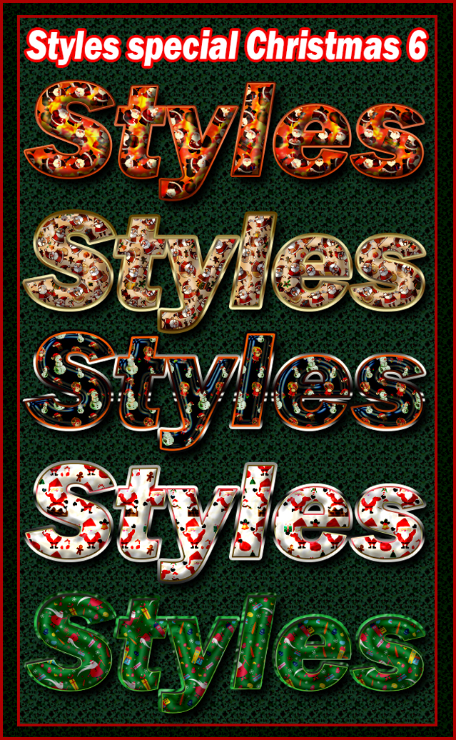 Styles special Christmas 6 by Laurent-Dubus on DeviantArt