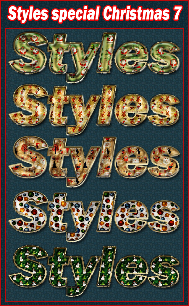 Styles special Christmas 7 by Laurent-Dubus on DeviantArt