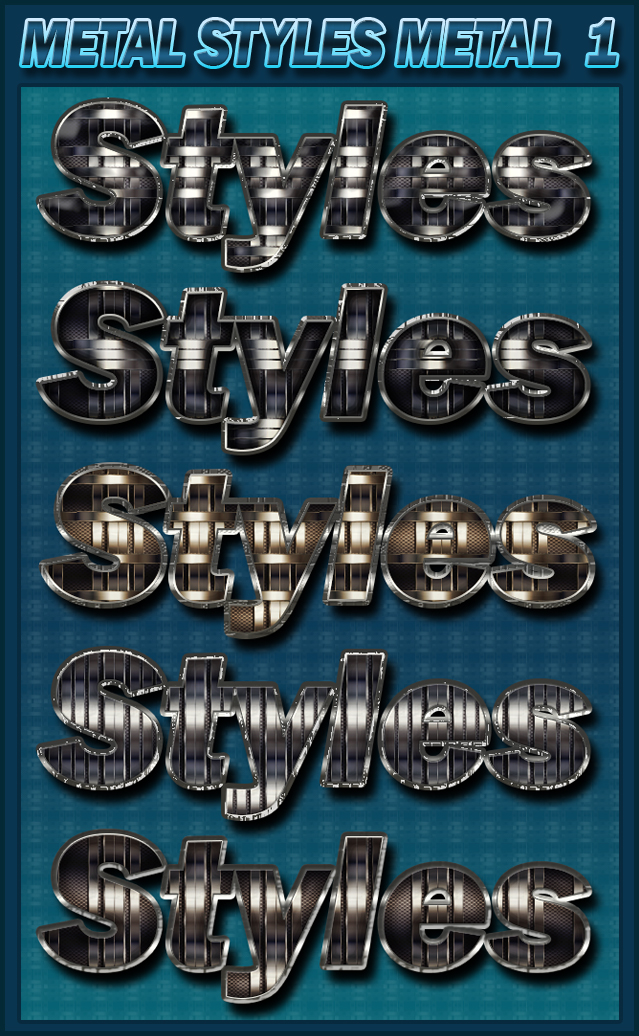 Metal Styles Metal 1 by Laurent-Dubus on DeviantArt