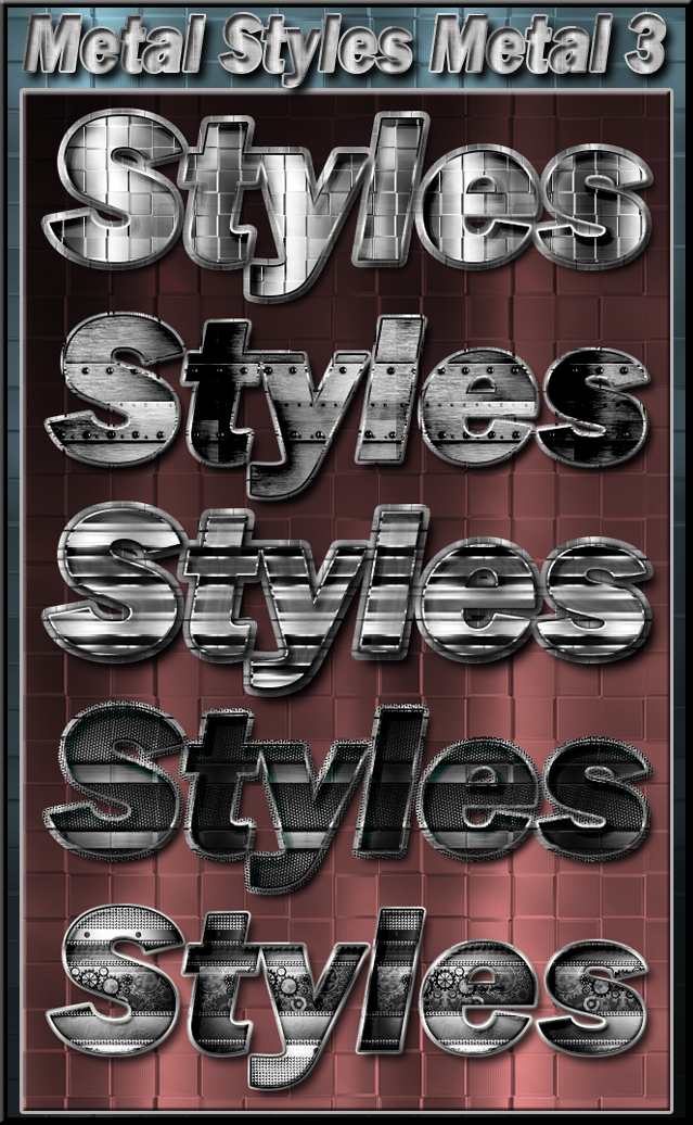 Metal Styles Metal 3 by Laurent-Dubus on DeviantArt