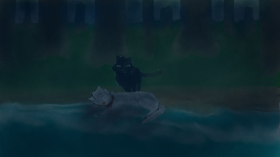 Ashfur's death by Waterfallpack2004 on DeviantArt