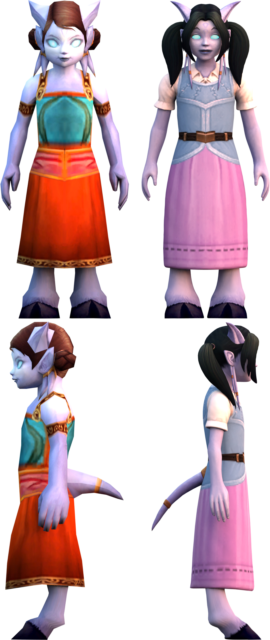 Updated Draenei Kid (female) DOWNLOAD by lady-zomkie on DeviantArt