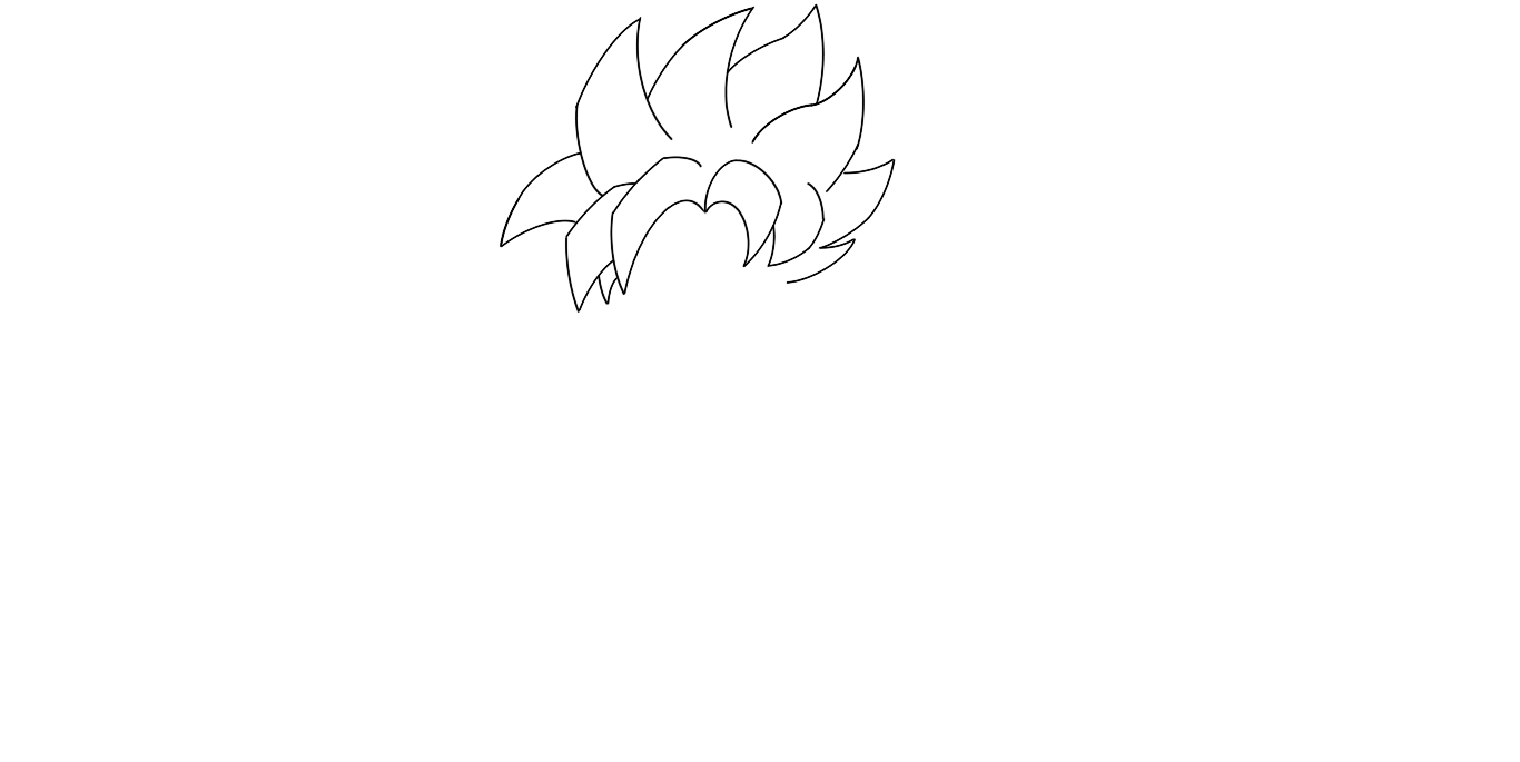 how to draw Goten Step 1 by fanartmaker1998 on DeviantArt