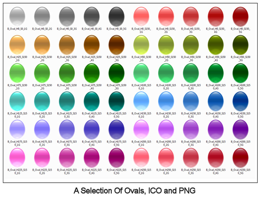 Glass Oval Icons by OnlyEden on DeviantArt