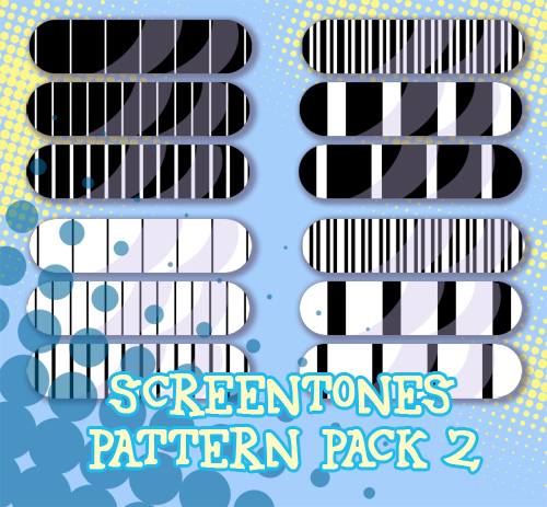 Screentones Pattern Pack 2 by Kita-Angel on DeviantArt