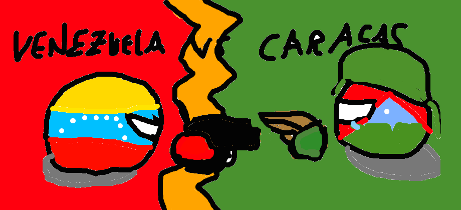 Venezuela vs Caracas by Gatoalex99 on DeviantArt