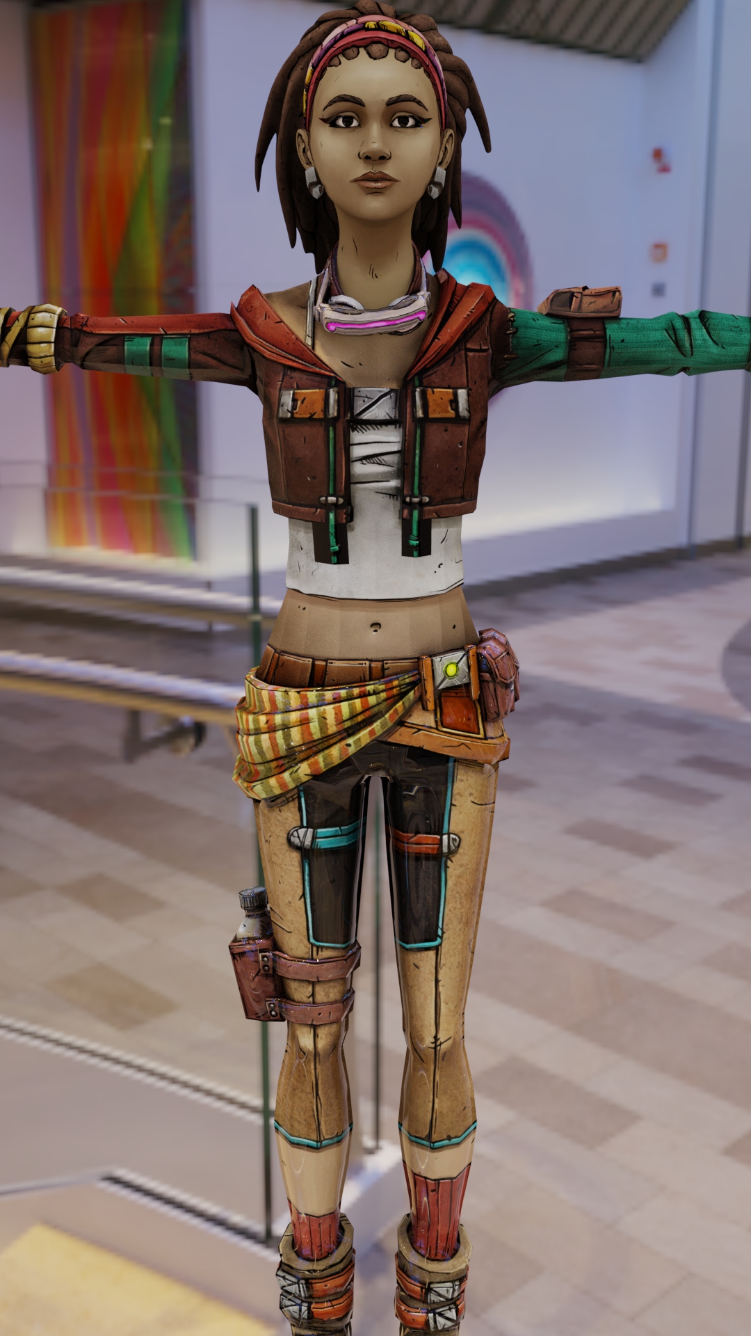 Sasha - Borderlands (Blender) by FrostedZaibatsu on DeviantArt