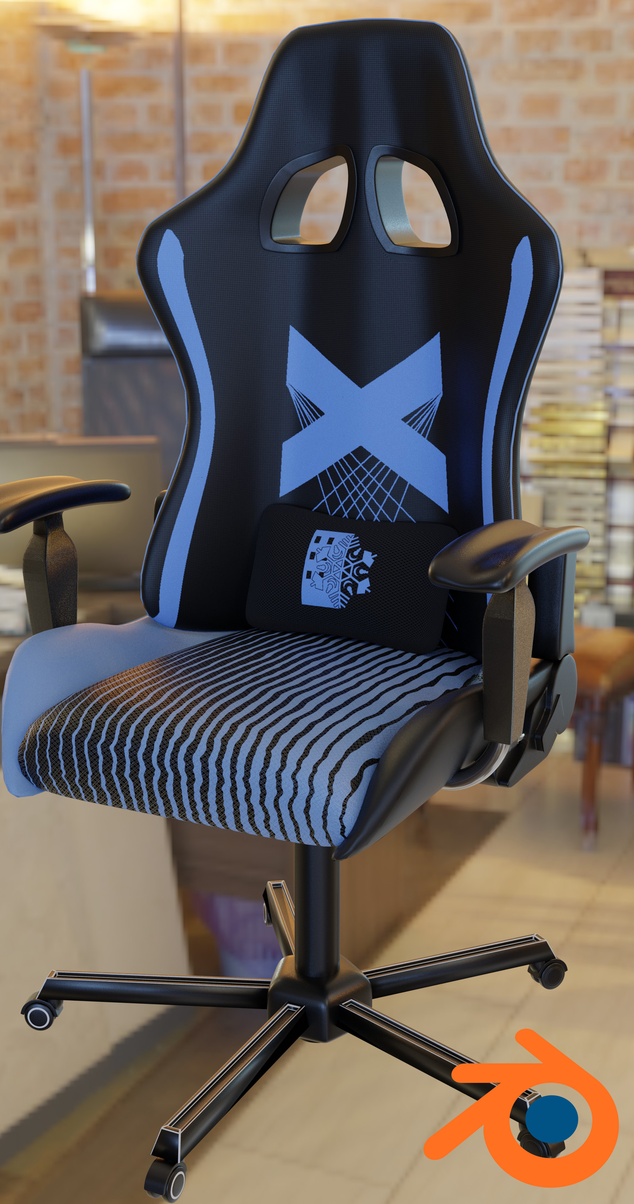 Gaming chair by FrostedZaibatsu on DeviantArt