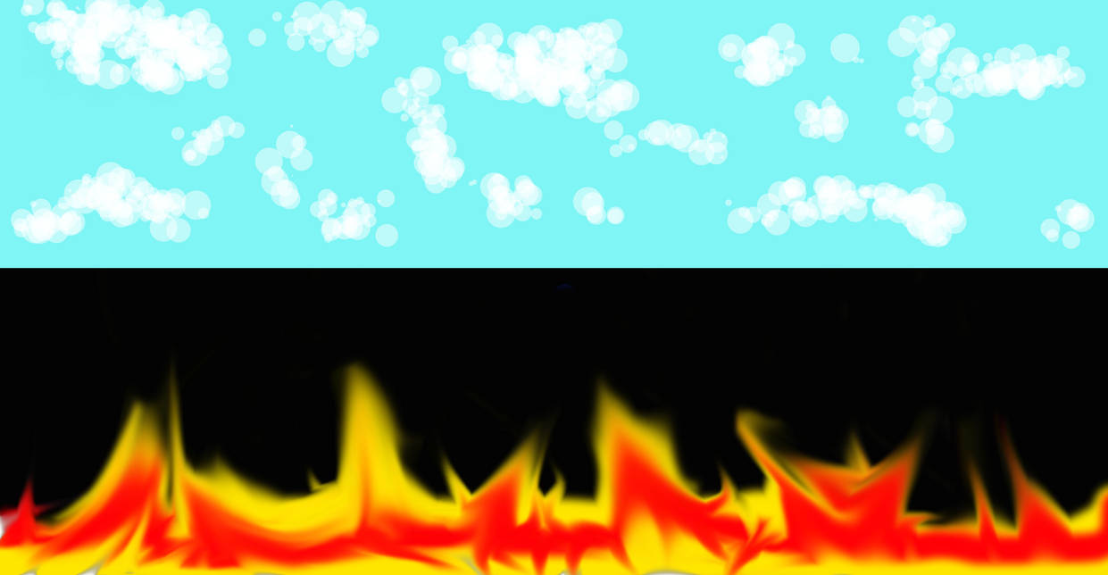 heaven and hell by headkicker17 on DeviantArt