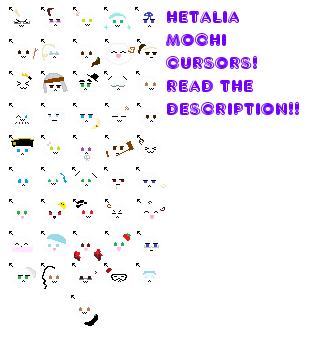 Hetalia Mochi Cursors! by XEPICTACOSx on DeviantArt