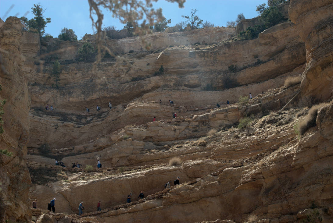 Grand Canyon Switchbacks by ClayArtist99 on DeviantArt