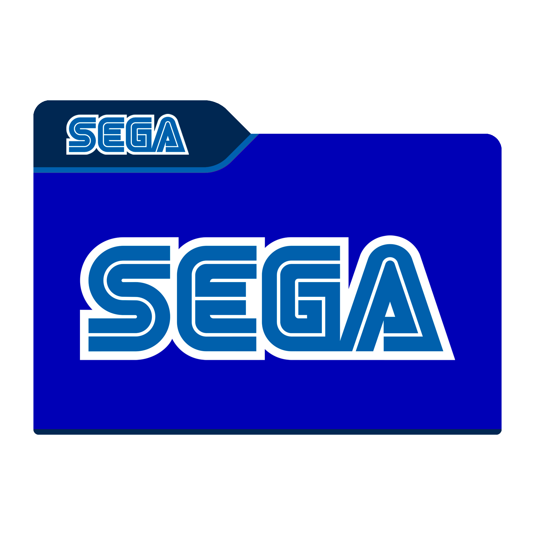 Minimalist SEGA Folder Icon by Chusa56 on DeviantArt