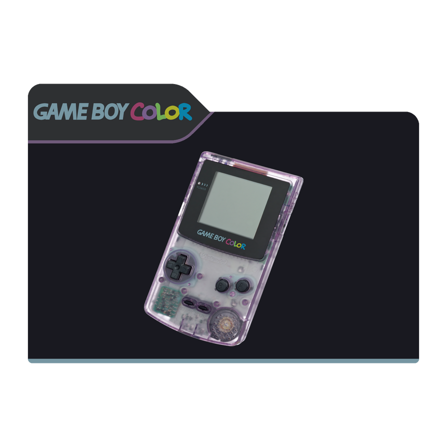 Minimalist Game Boy Color Folder Icon by Chusa56 on DeviantArt