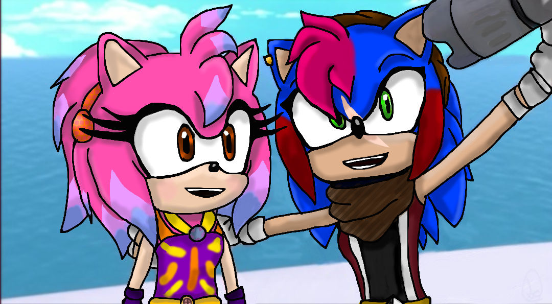 Sonic Boom: Cosmic and Flarix by SydMor01 on DeviantArt
