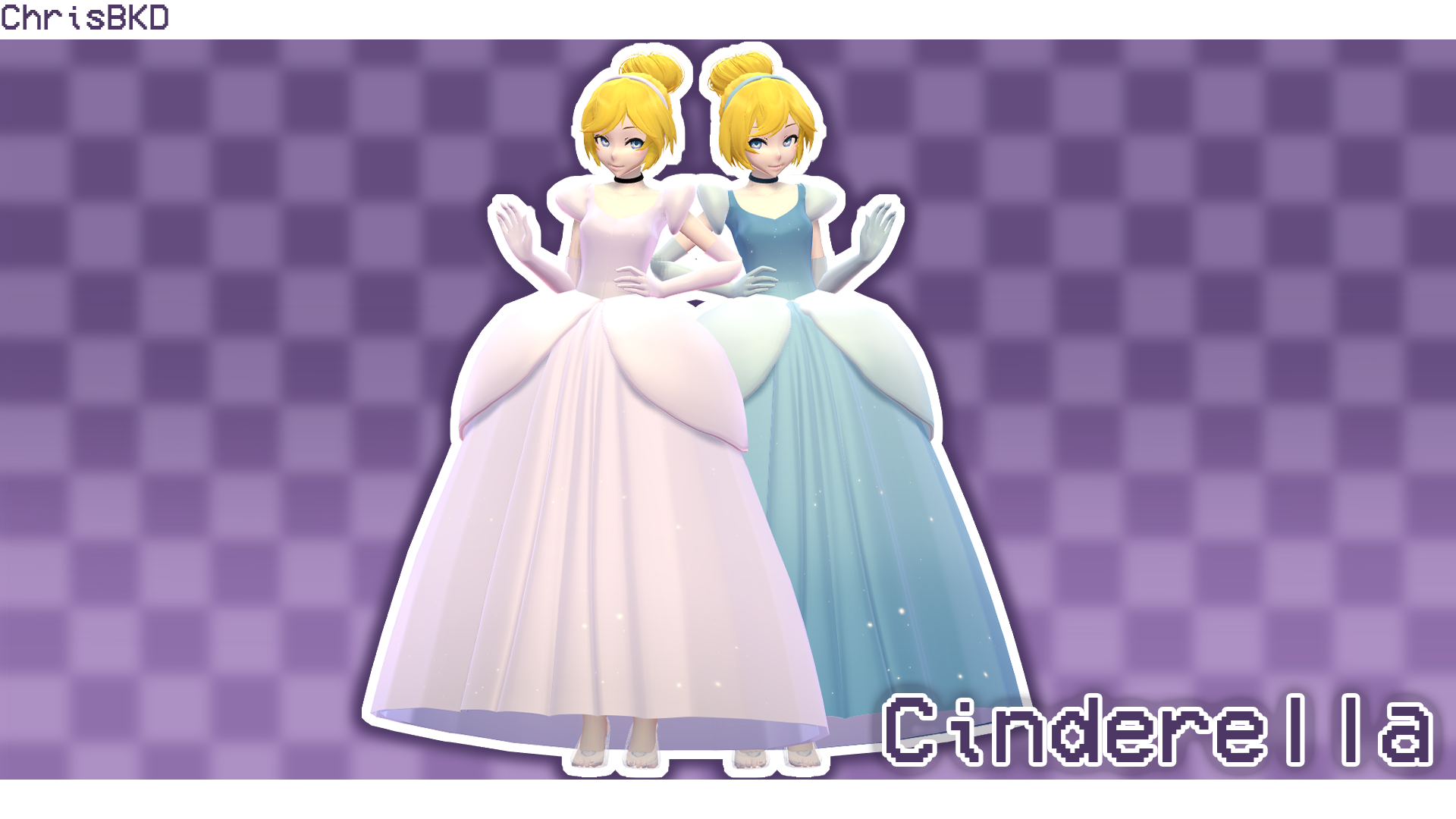 [MMD] Cinderella [Model DL] by ChrisieBKD on DeviantArt