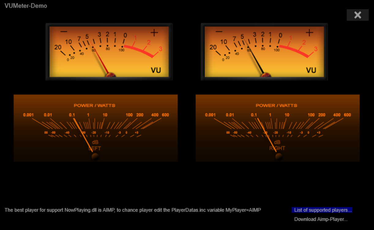 Analog VUMeter Demo by Nora-Madeleine1 on DeviantArt