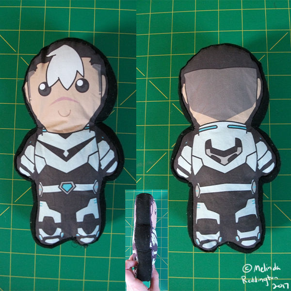 Voltron Shiro Extruded Plush by Melindaington on DeviantArt
