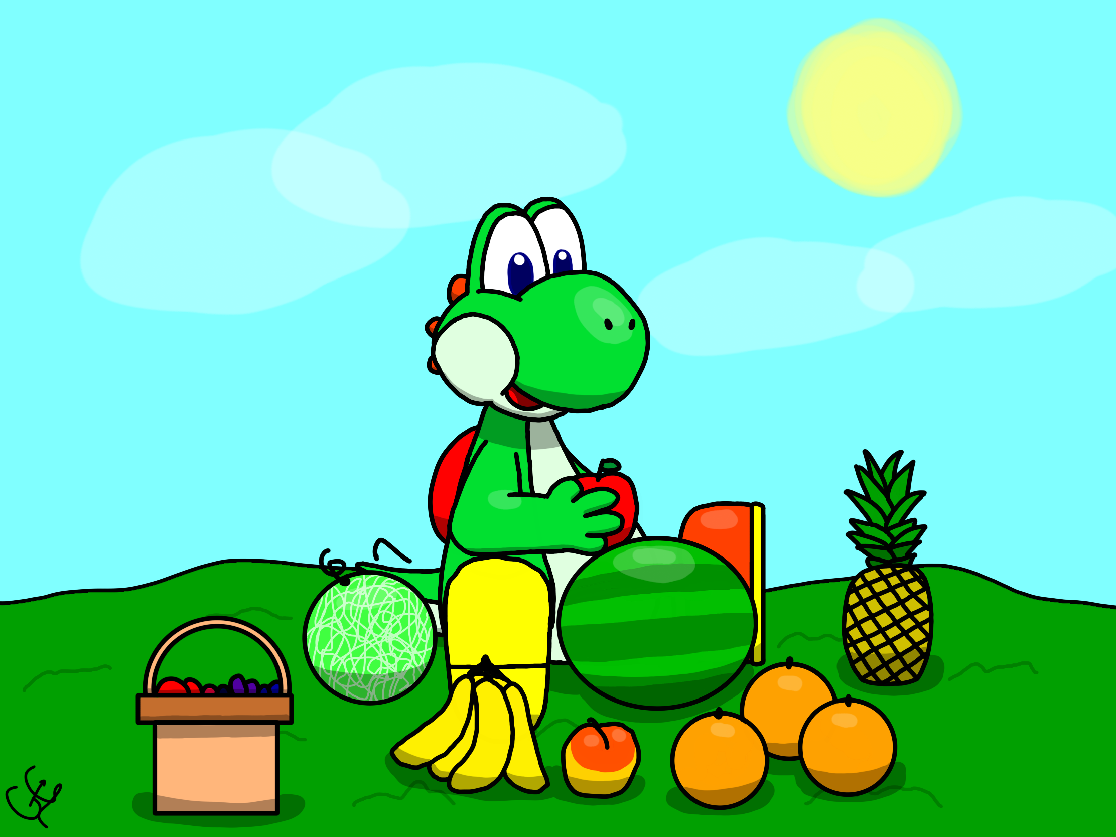 Fruit Feast by YoshiLover2020 on DeviantArt