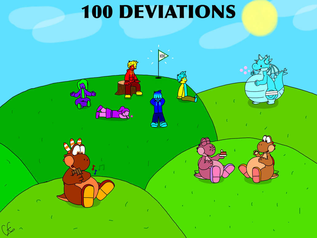 100 Deviations Checkpoint by YoshiLover2020 on DeviantArt