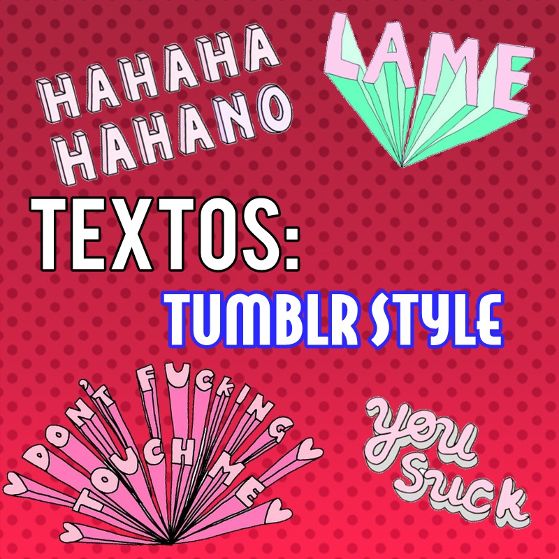 Textos: Tumblr by FutureMrsMaslow on DeviantArt