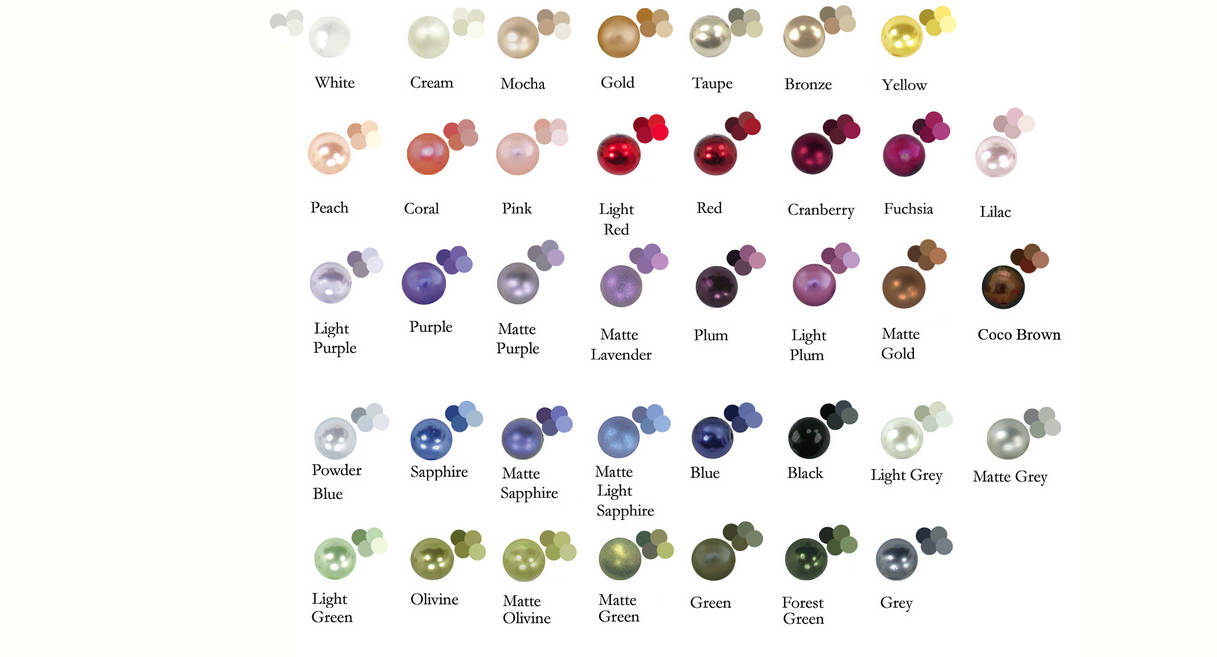 Pearl Color Palettes by Twisted243 on DeviantArt