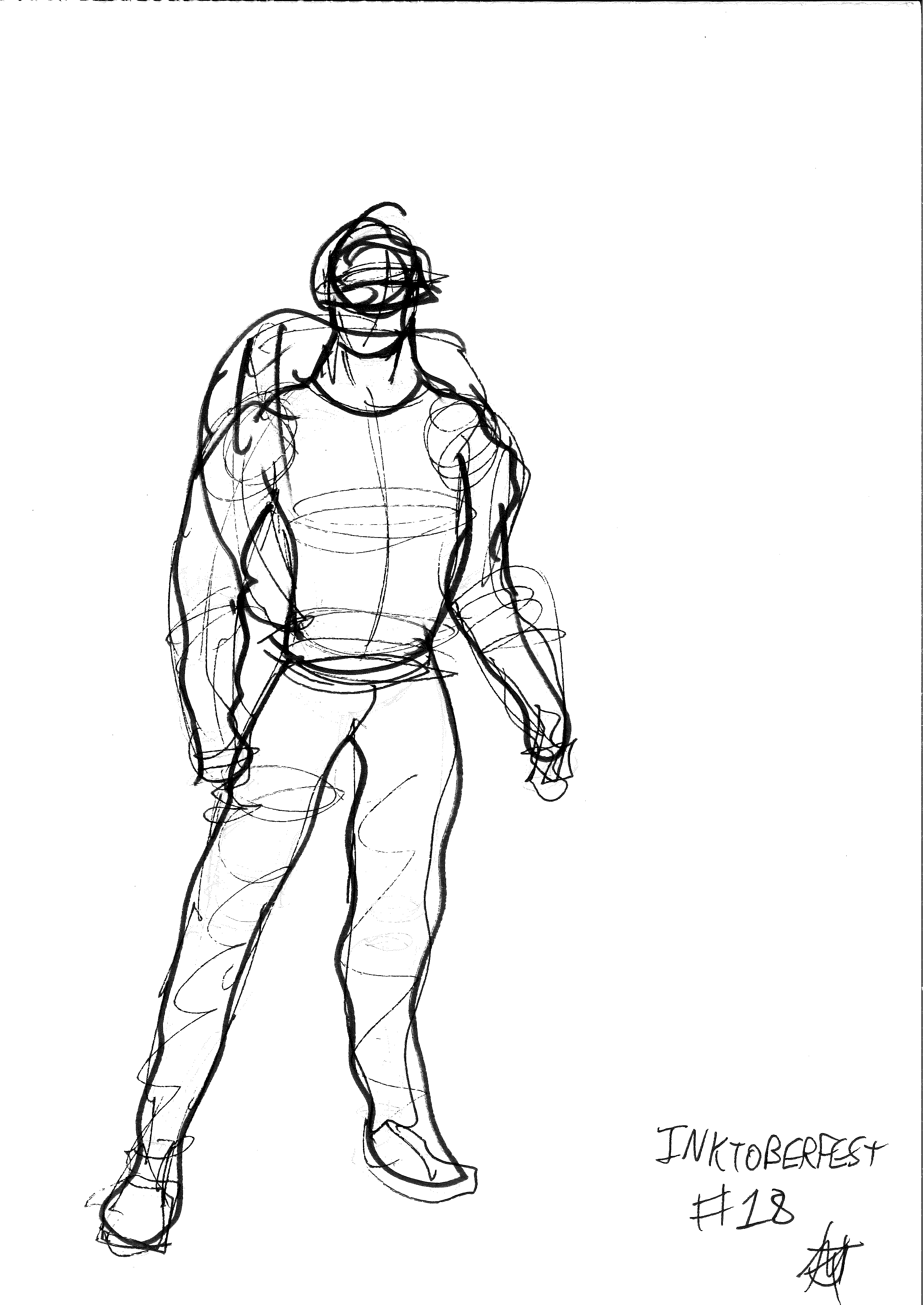 Squiggly man by JMK-Prime on DeviantArt