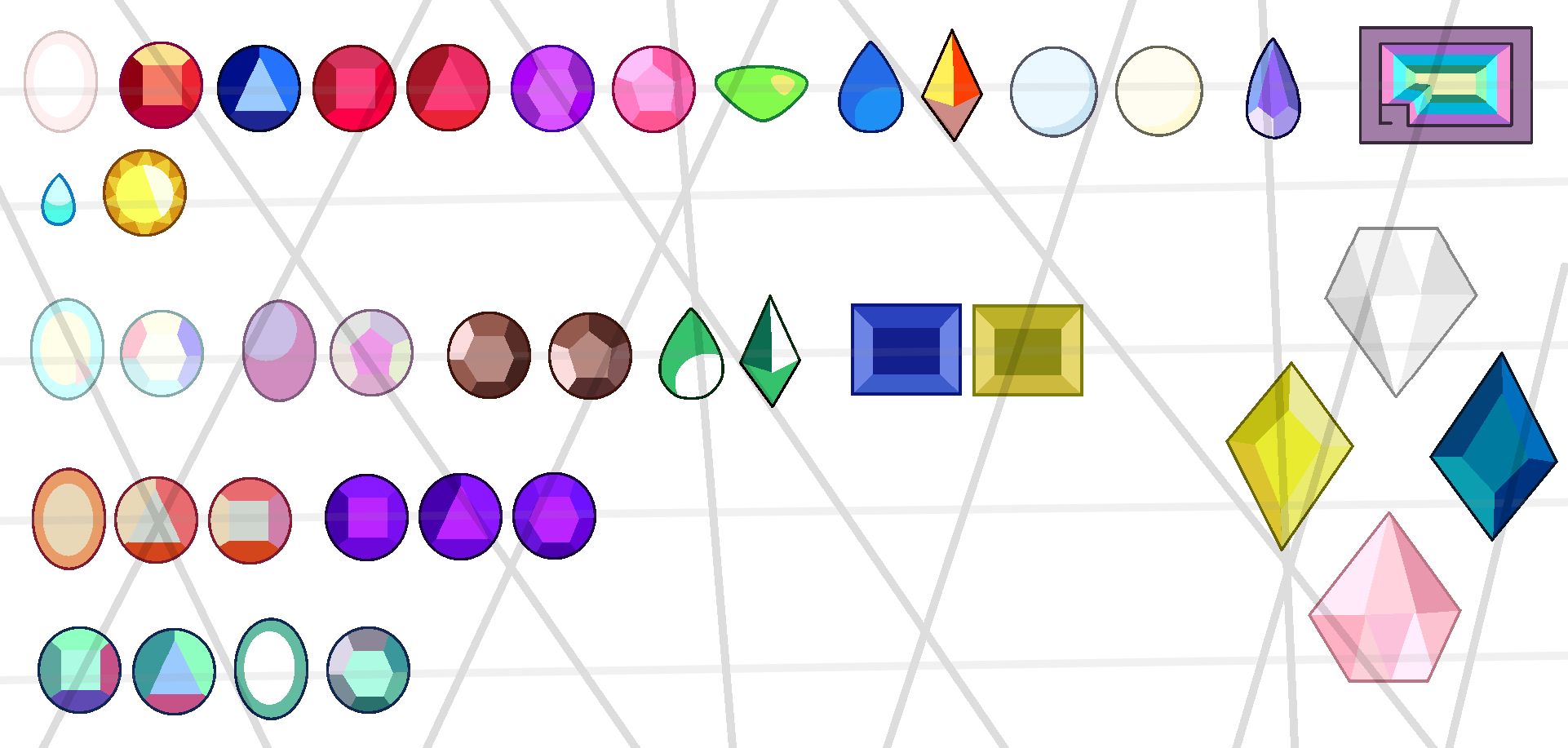 [P2U] Mega Gem Base UPDATED by DualJewels on DeviantArt
