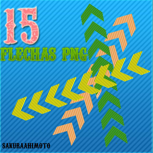 Pack 15 flechas png by sakuraahimoto on DeviantArt