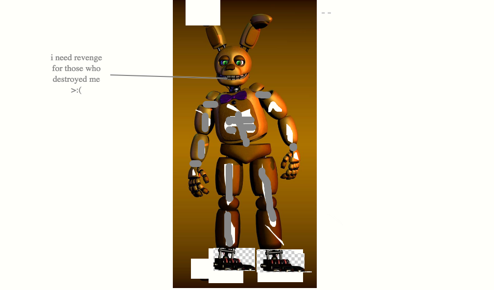 withered springbonnie by fnaffanx1000 on DeviantArt