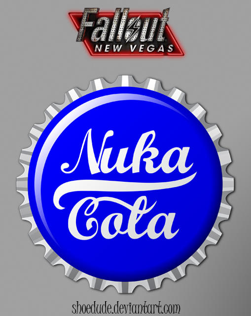 Nuka Cola Quantum Bottle Cap by Shoedude on DeviantArt