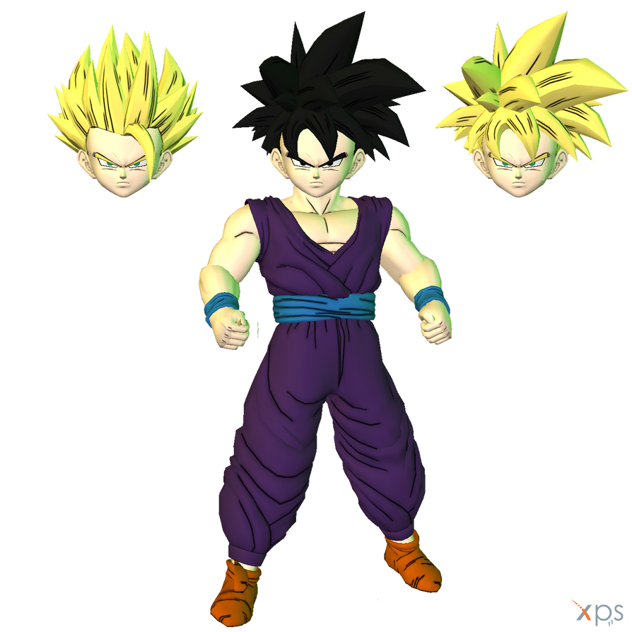 XPS/Xnalara DBXV2 Teen Gohan Black Pack by diegoforfun on DeviantArt