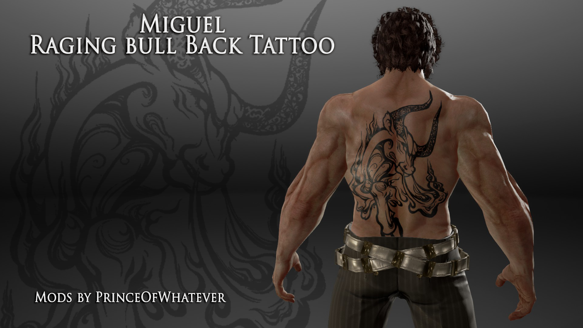 Miguel Raging Bull Tattoo by PrinceOfWhatever on DeviantArt