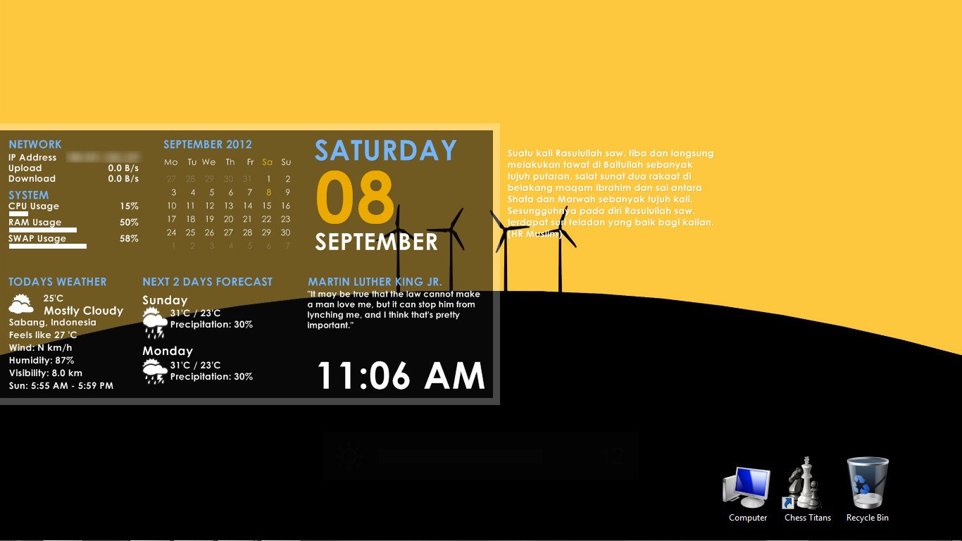 Essential Rainmeter Skin by ariefcfa on DeviantArt