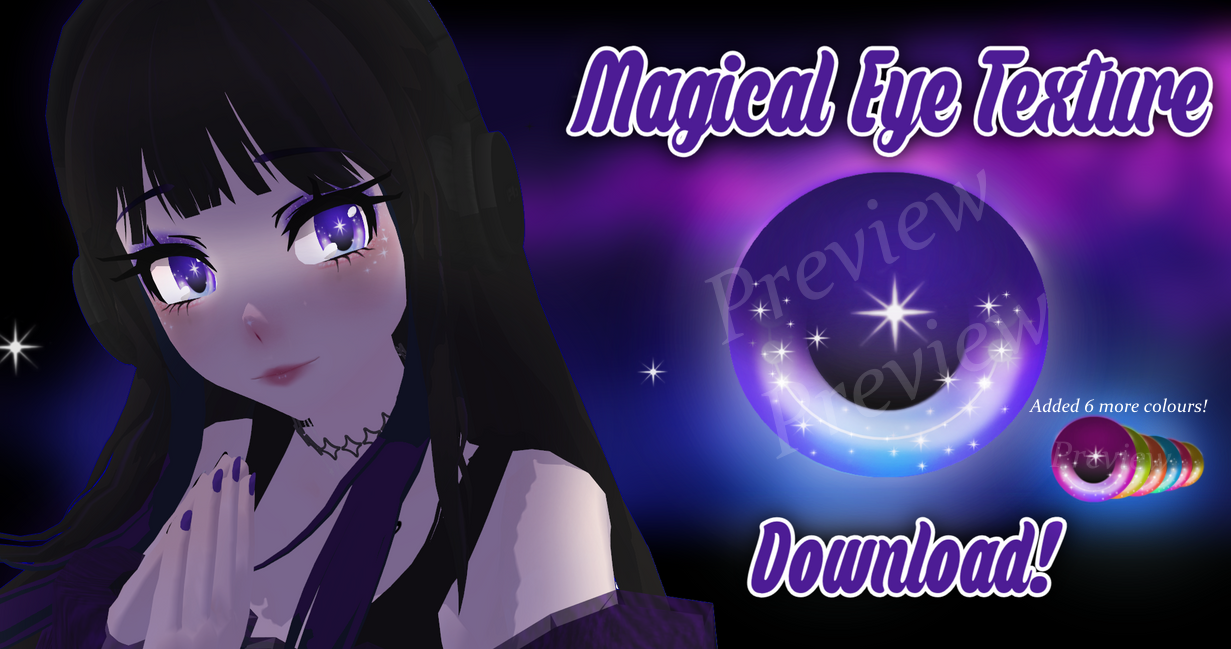 [MMD] Magical Eye Texture Pack - Download! #1 by MikunaMai on DeviantArt