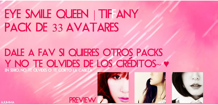 Eye Smile Queen | Tiffany (Pack 33 Avatars) by Nizeyo29 on DeviantArt