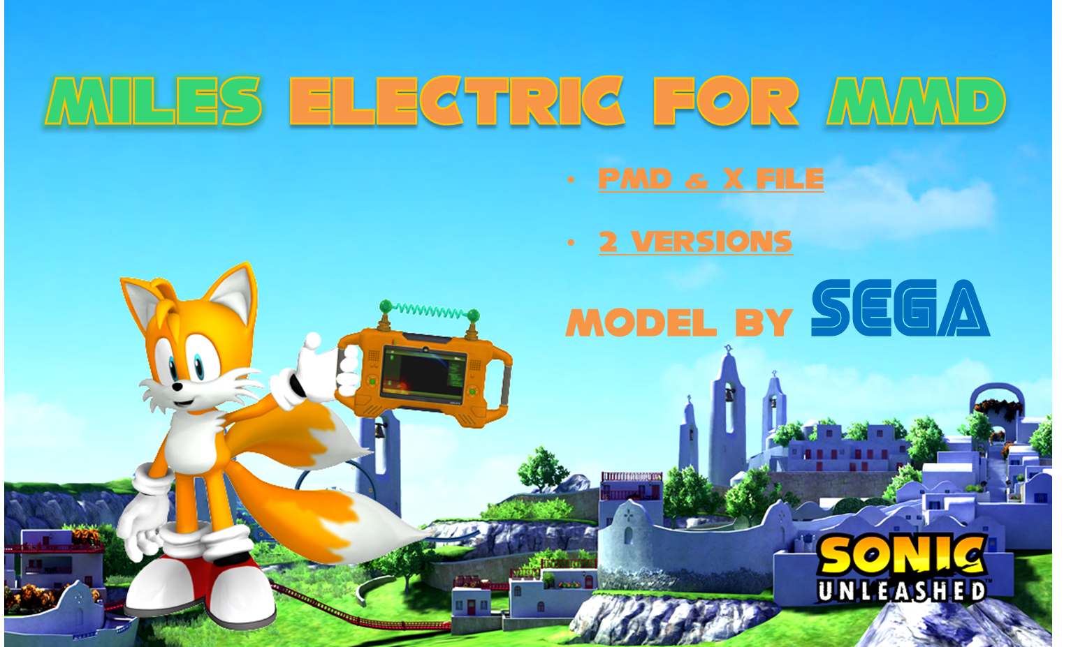 MMD: Miles Electric DL by AstroSeedP on DeviantArt