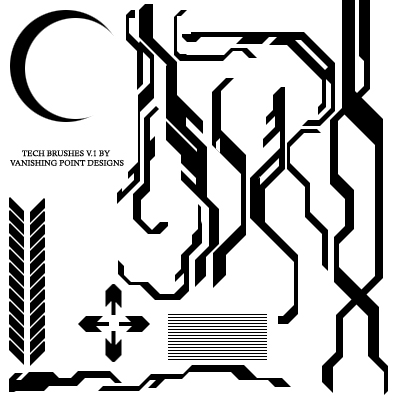 VPDesigns Tech Brushes v.1 by VPDesigns on DeviantArt