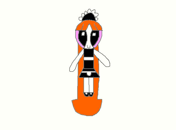 Blossom in a maid outfit by Challenger153 on DeviantArt