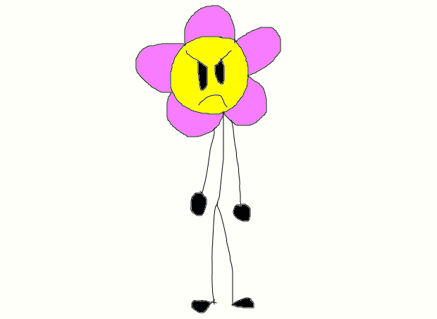 BFDI flower by Challenger153 on DeviantArt