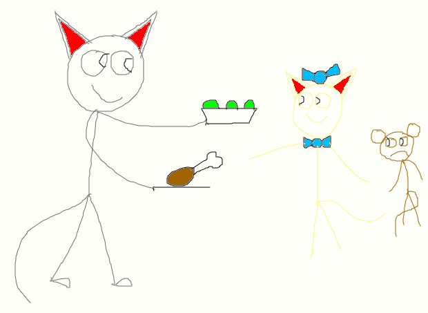 Mouse comes to dinner by Challenger153 on DeviantArt