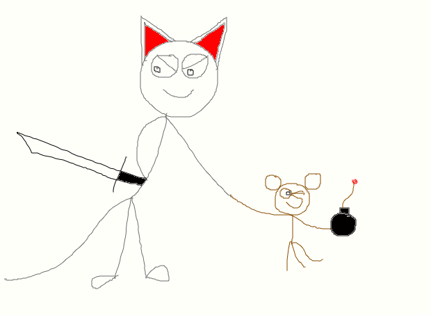 Tom and Jerry handshake by Challenger153 on DeviantArt