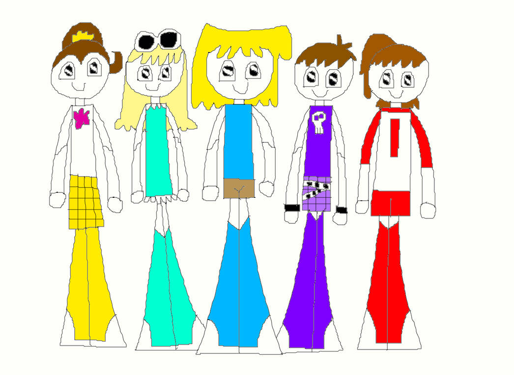 Five teenage robot sisters by Challenger153 on DeviantArt