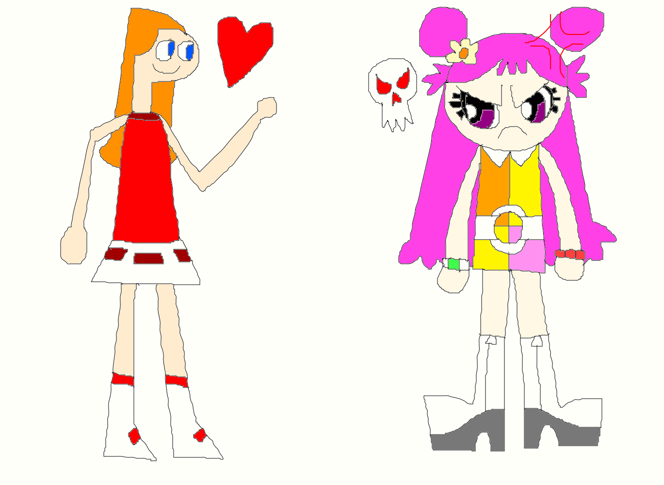 Candace Flynn and Ami Onuki by Challenger153 on DeviantArt