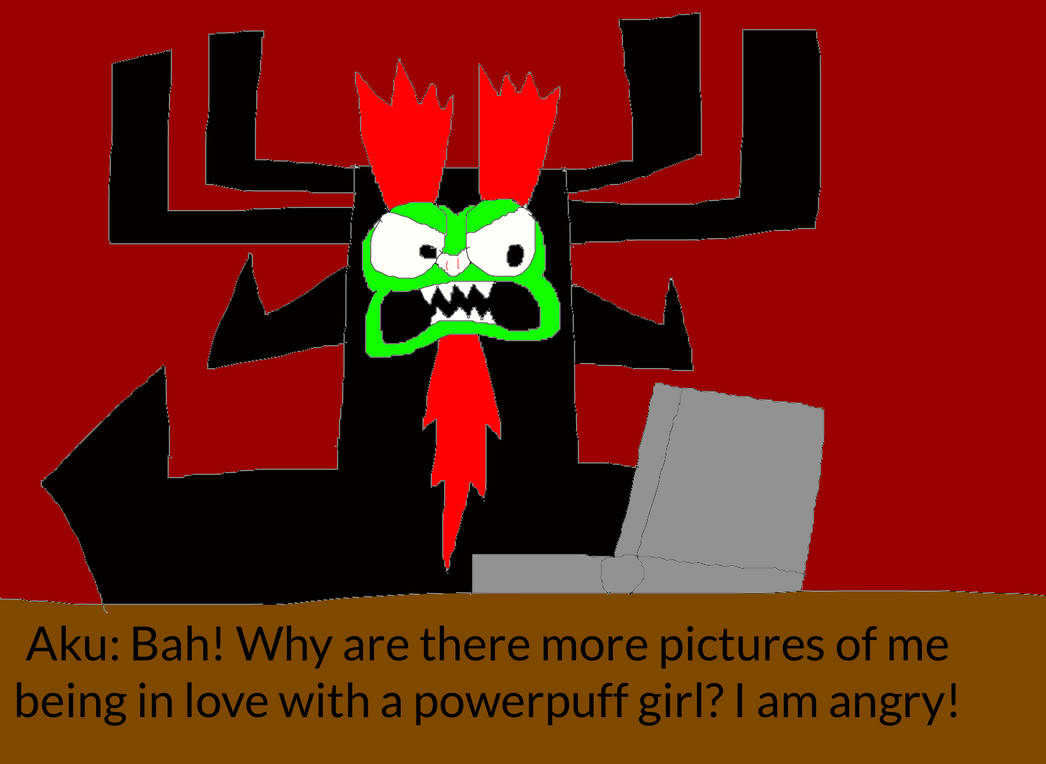 Aku's reaction to AkuBloss by Challenger153 on DeviantArt