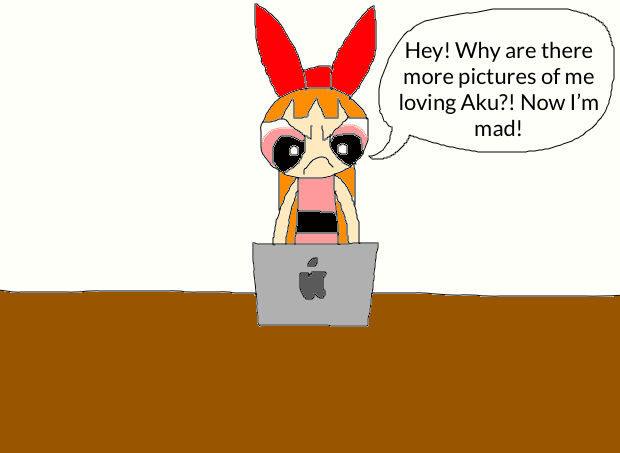 Blossom's reaction to AkuBloss by Challenger153 on DeviantArt