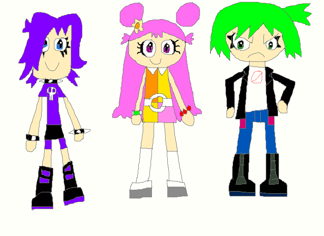 Ami, Yumi, and Julie by Challenger153 on DeviantArt