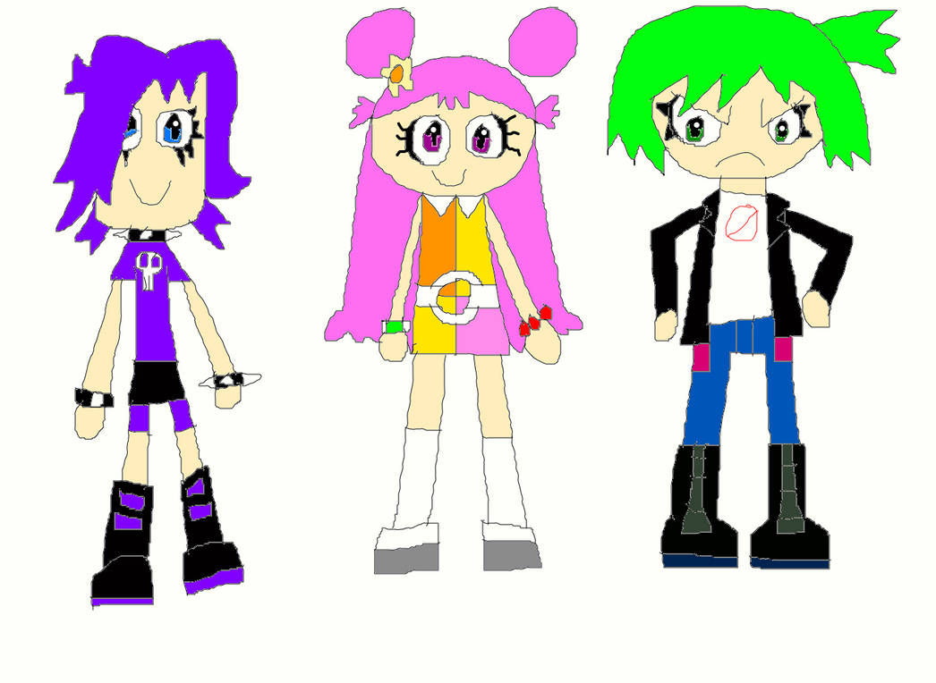 Ami, Yumi, and Julie by Challenger153 on DeviantArt