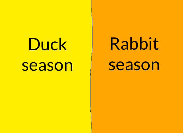 Duck or rabbit season? by Challenger153 on DeviantArt