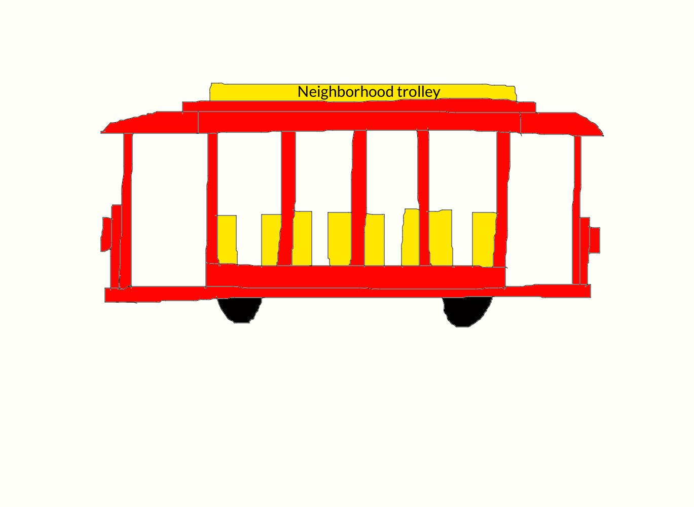 Neighborhood trolley by Challenger153 on DeviantArt